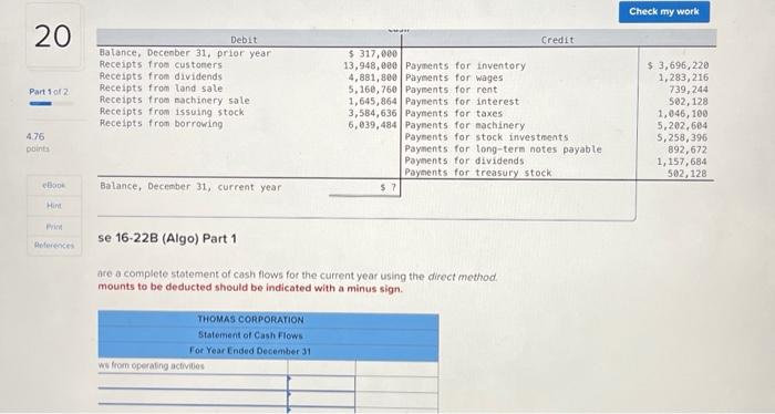 Solved Required information Exercise 16-22B (Algo) Direct: | Chegg.com