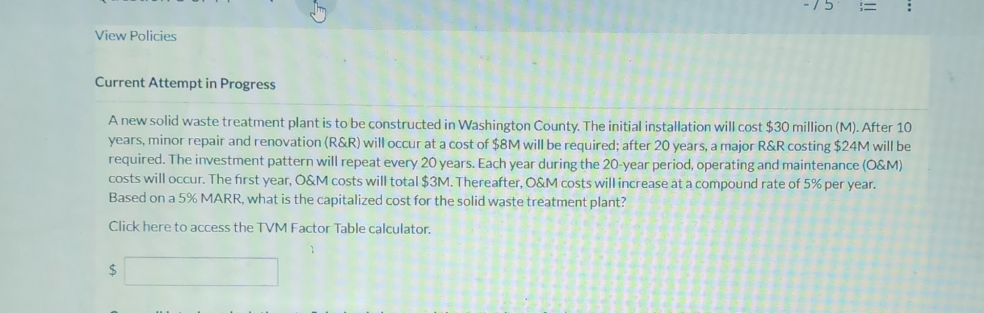 Solved View PoliciesCurrent Attempt in ProgressA new solid | Chegg.com