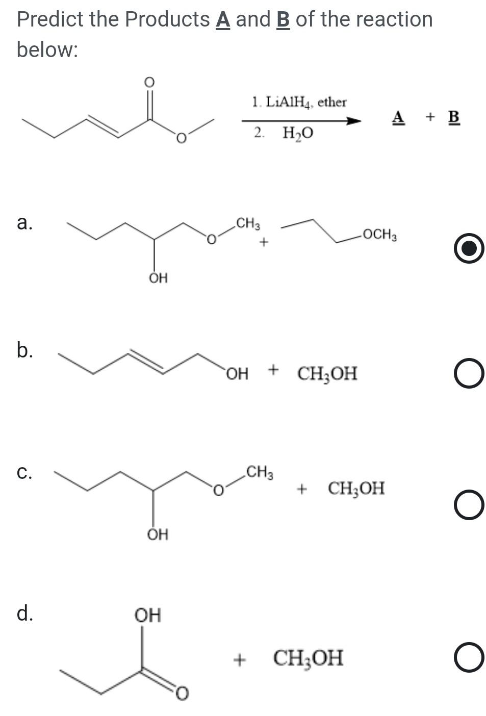 Solved Predict the Products \\( \\underline{\\mathbf{A}} \\) | Chegg.com