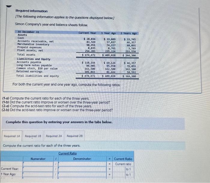 Solved Requlred Information [The following information | Chegg.com