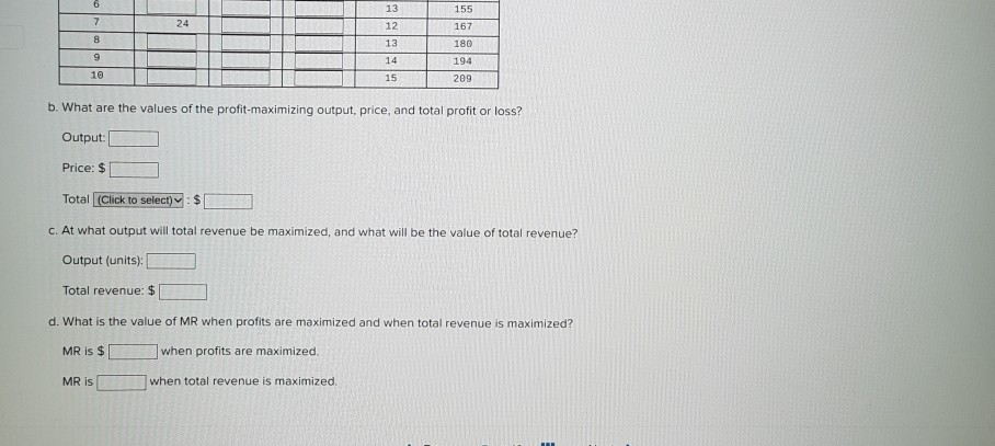 Solved SUV Help Save & Exit Subm 5 a. Complete the table | Chegg.com