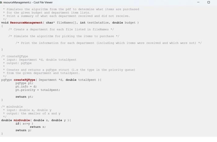 Solved Please help me write an algorithm in C language that | Chegg.com