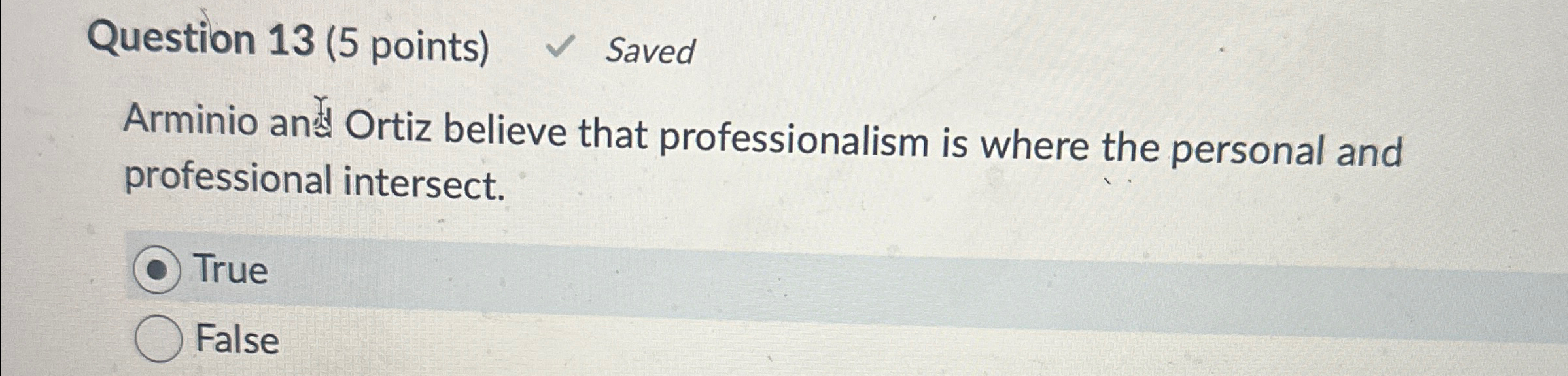 Solved Question 13 (5 points) SavedArminio an Ortiz | Chegg.com Solved Question 13 (5 points) SavedArminio an Ortiz | Chegg.com