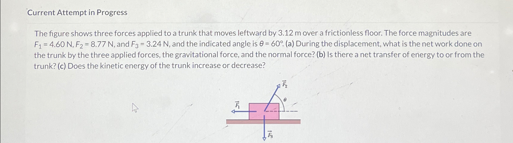 Solved Current Attempt in ProgressThe figure shows three | Chegg.com