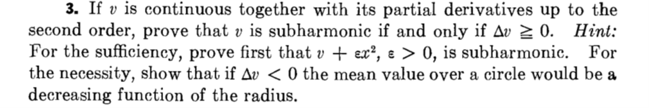 Solved If v ﻿is continuous together with its partial | Chegg.com