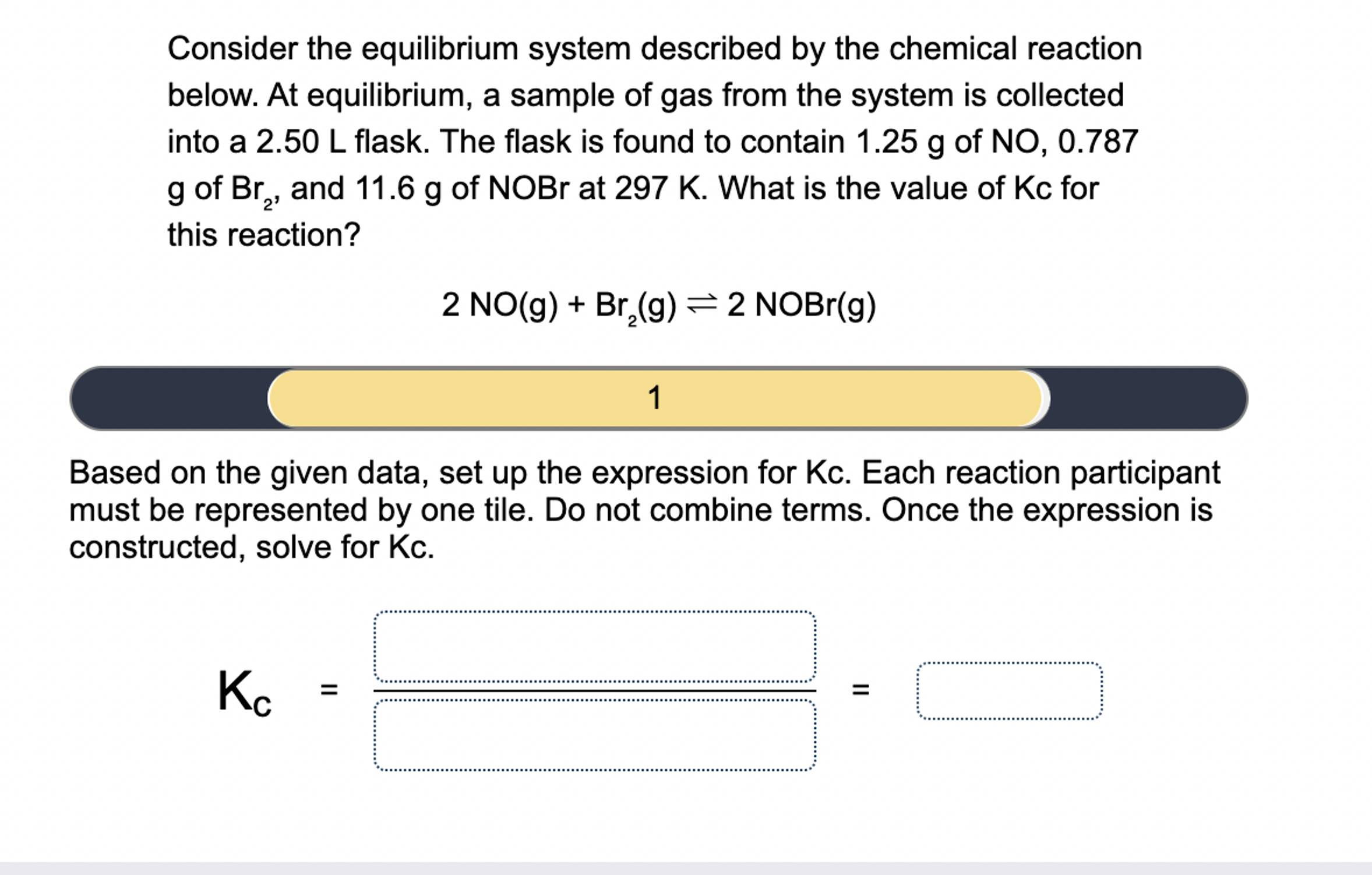Consider the equilibrium system described by the | Chegg.com