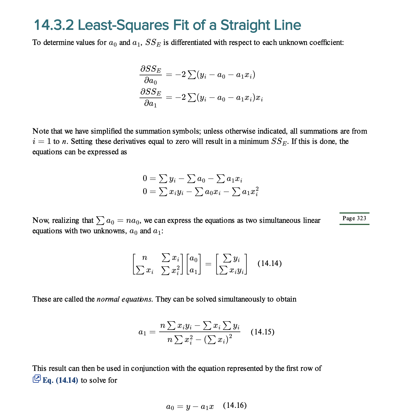 Solved 15.2 ﻿Using the same approach as was employed to | Chegg.com
