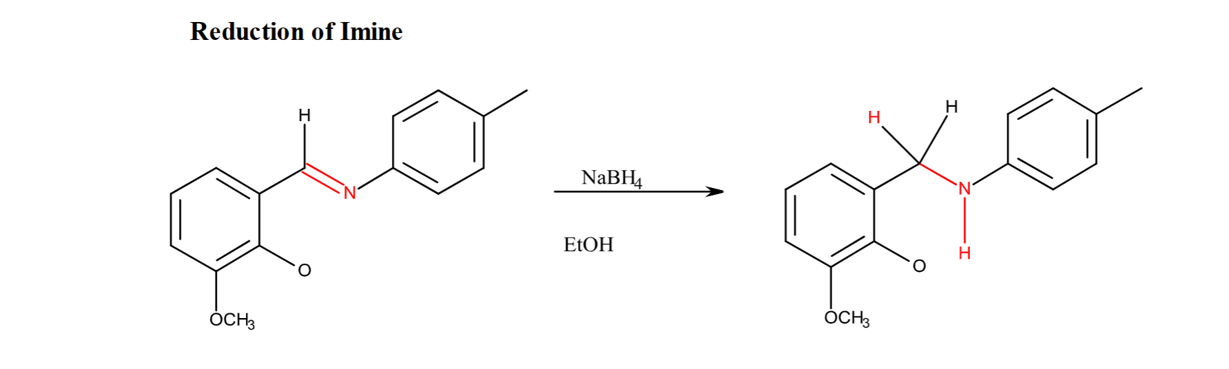 Solved Draw the mechanism for the reduction of the imine. | Chegg.com
