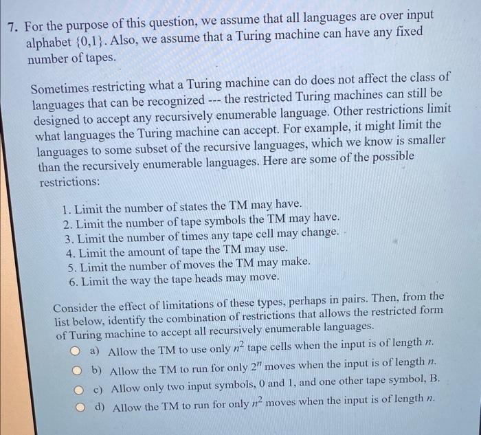 Solved Only answer if you are 100% sure(Just tell me the | Chegg.com