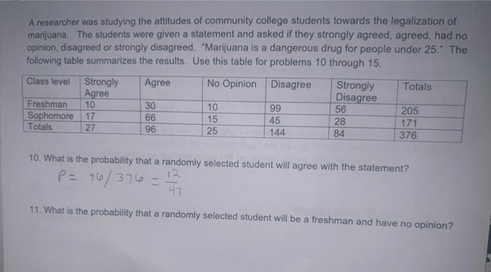 Solved 12. What is the probability that a randomly | Chegg.com