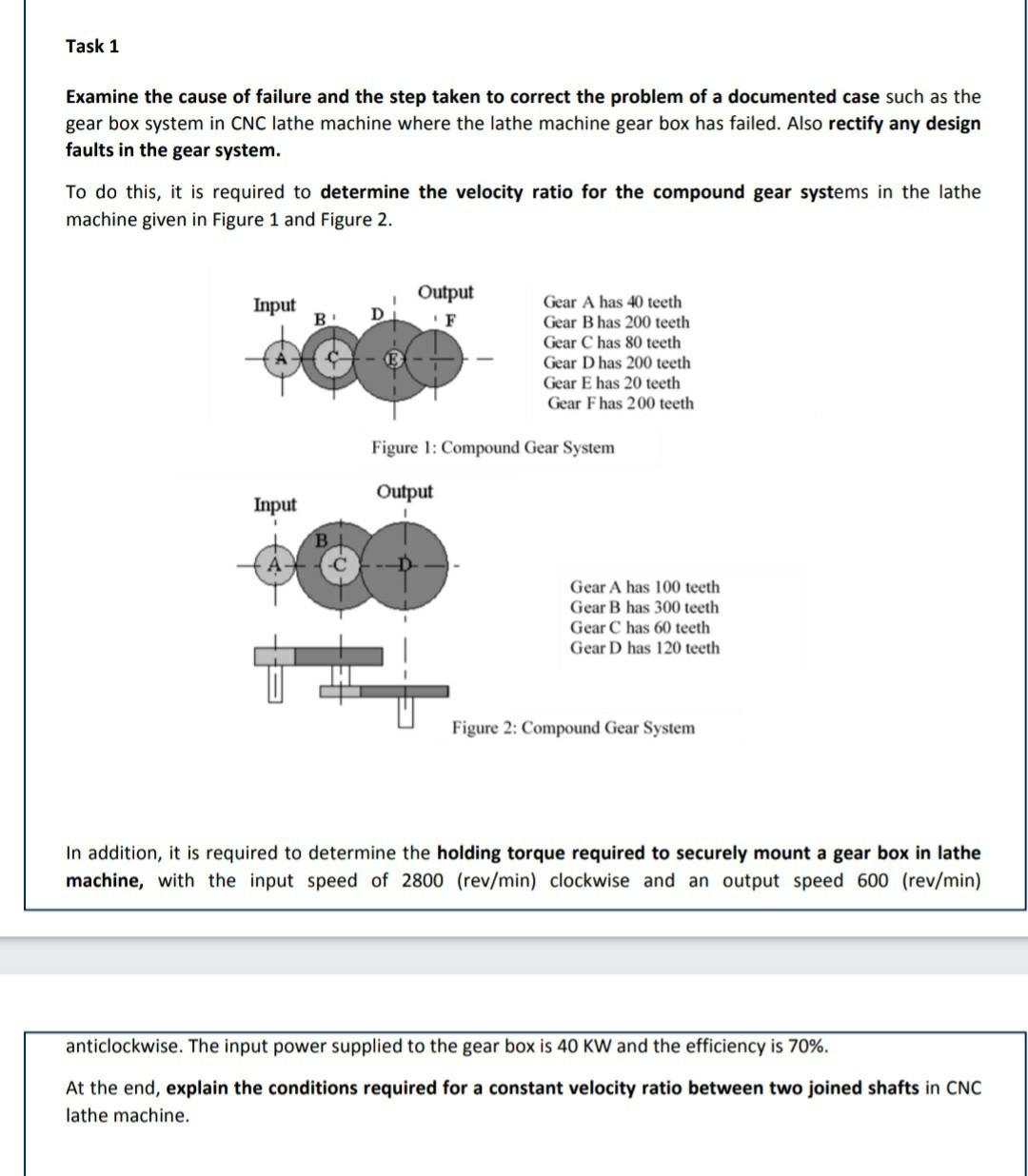 Solved Task 1 Examine the cause of failure and the step | Chegg.com