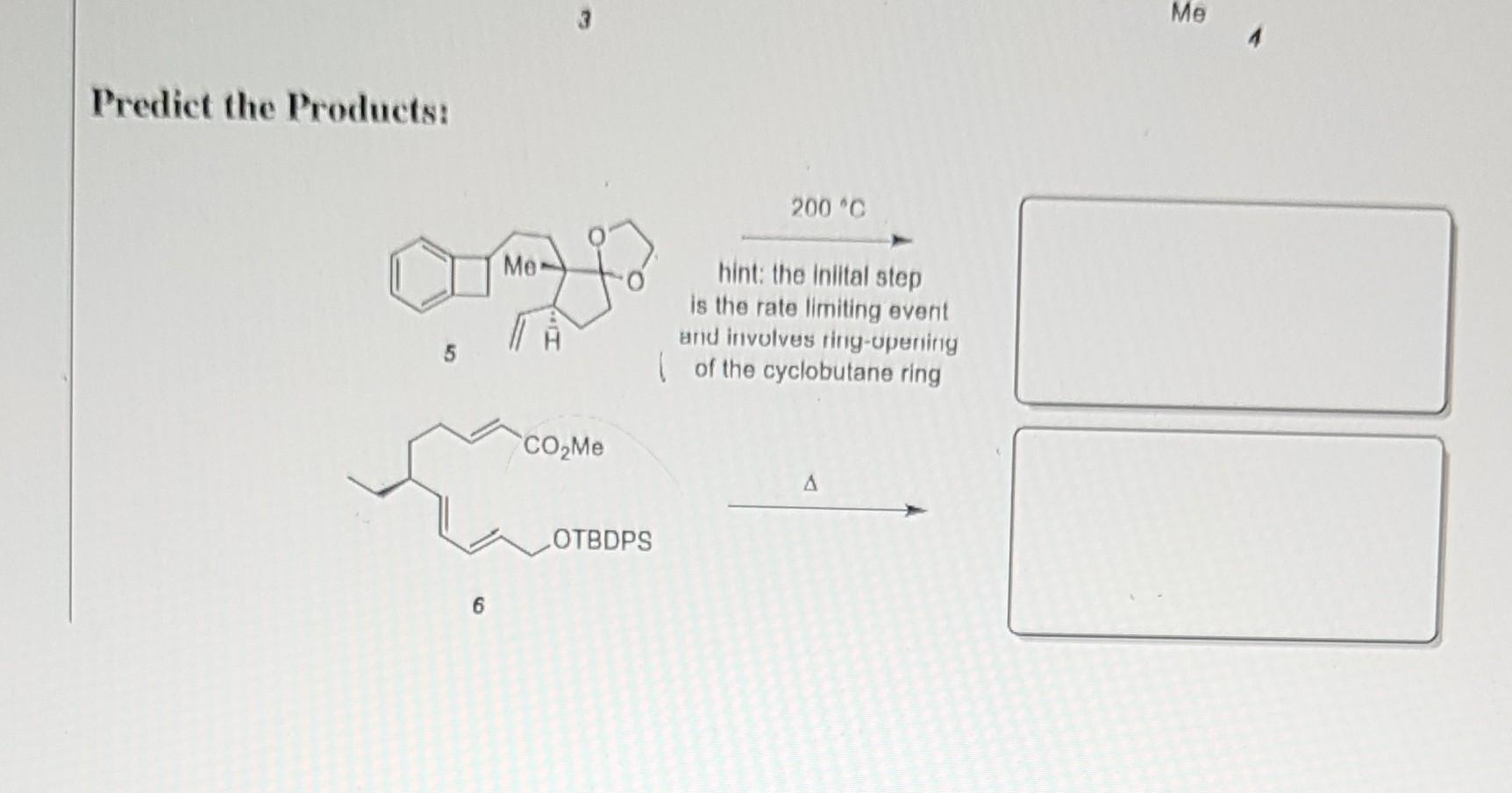 Solved Predict the Products: | Chegg.com