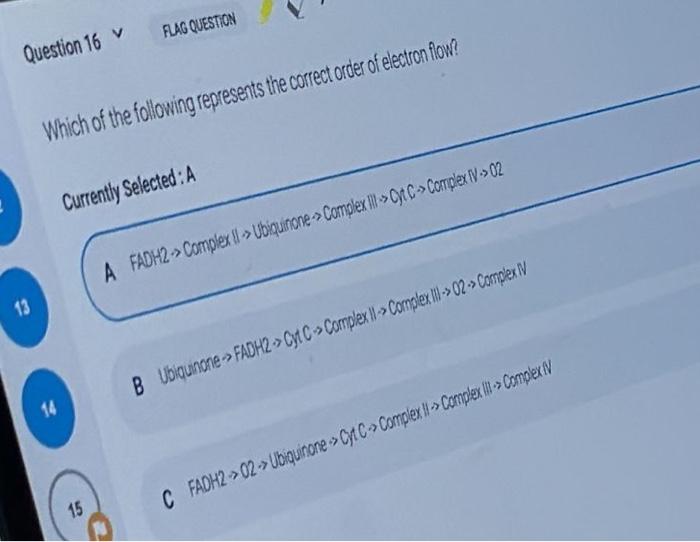 Solved Question 7v Currently Selected: :C 8 B product | Chegg.com