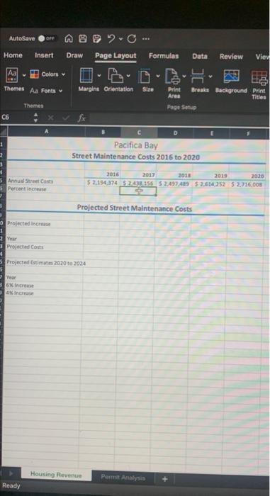 Solved Assignment Instructions x 6 8 dow int In cell C13, | Chegg.com