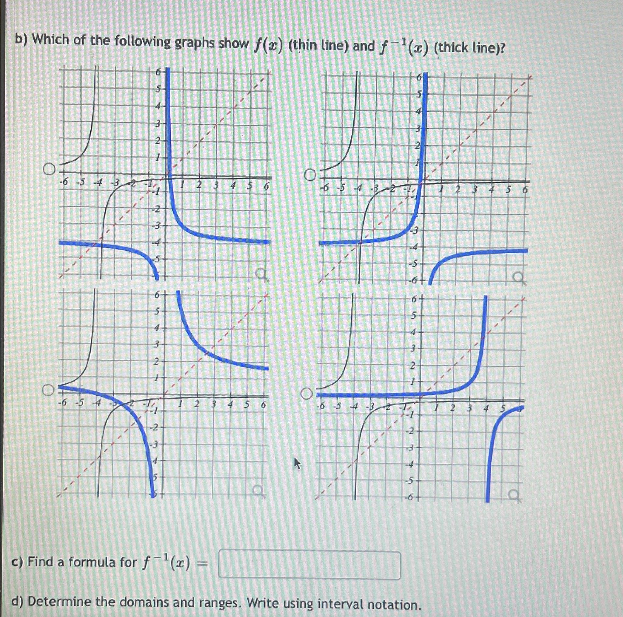 Solved Given the function f(x)=-1x+4, ﻿determine the | Chegg.com