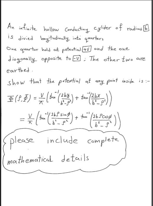Solved Please explain all the mathematical steps and all the | Chegg.com