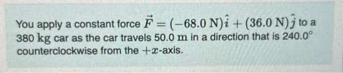 Solved Part A-How much work does the force you apply do on | Chegg.com