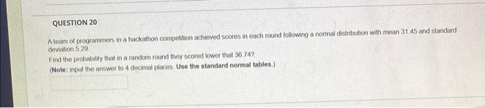 Solved A team of programmers in a hackathon competition | Chegg.com