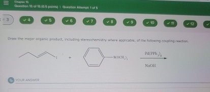 Chaster is3 6 9 10 年α+2Diraw the major organic | Chegg.com