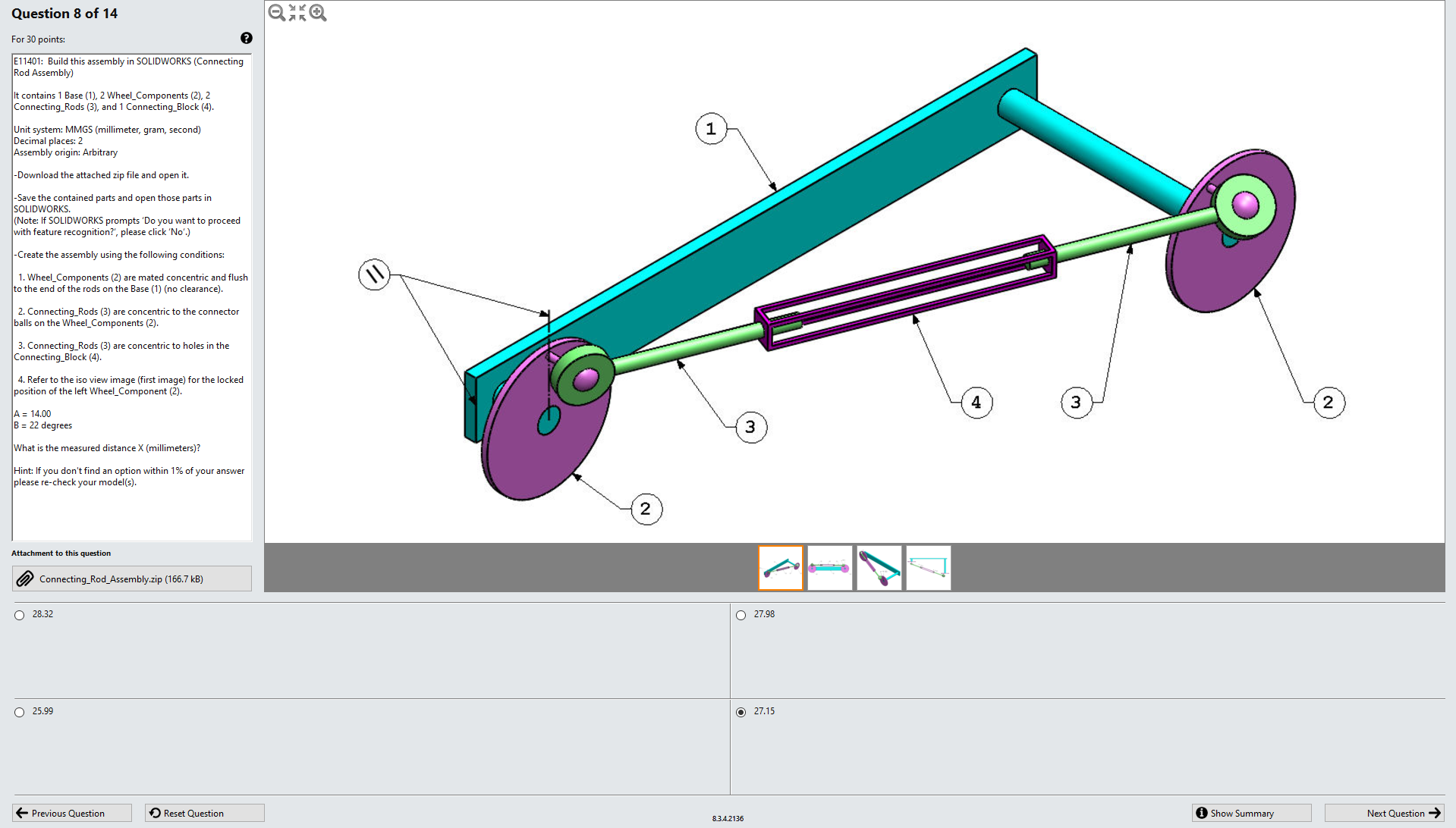 Solved Question 8 ﻿of 14For 30 ﻿points:อE11401: Build this | Chegg.com