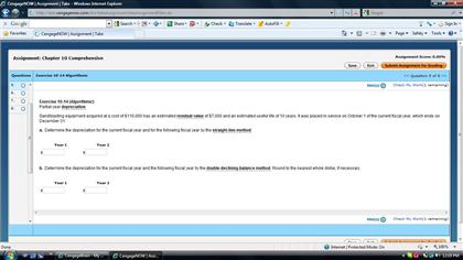 I Need The Answers To The Cengage Problems That I ... | Chegg.com