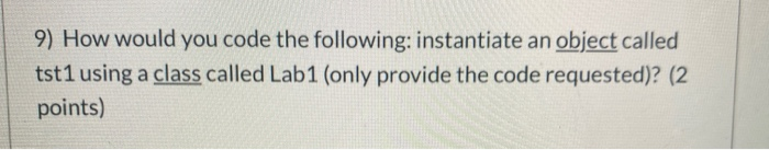 Solved 8) What does the following import statement do? (2 | Chegg.com