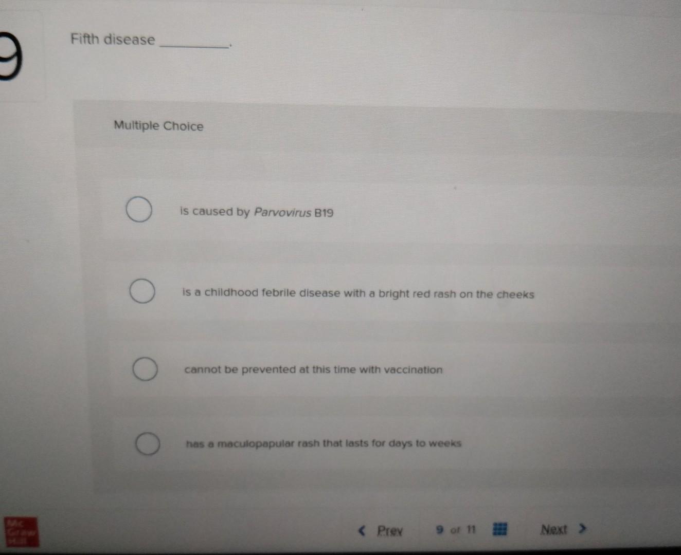 Solved Measles is described as a skin lesion. Multiple | Chegg.com