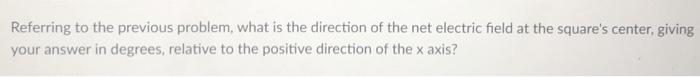 Solved Eight particles form a square, as shown in which | Chegg.com