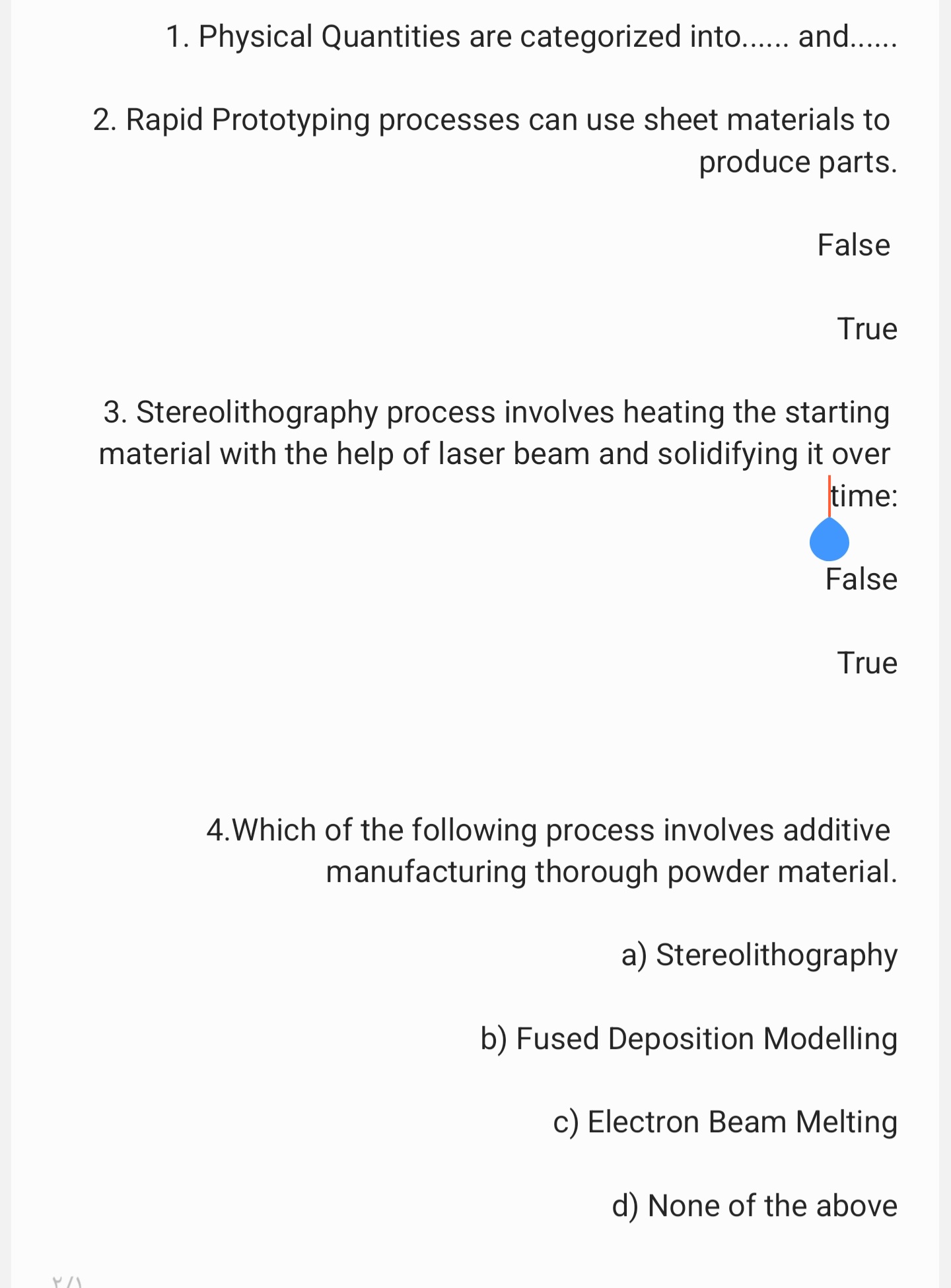 Solved Physical Quantities are categorized into.and.Rapid | Chegg.com