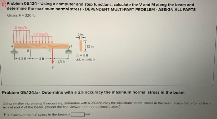 Solved Problem 05.124 - Using a computer and step functions, | Chegg.com