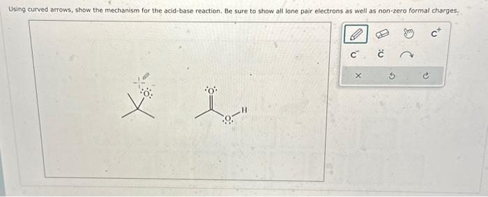 Solved Using curved arrows, show the mechanism for the | Chegg.com