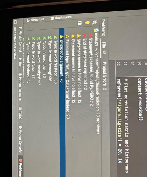 Solved dataset.describe() \# Plot correlation matrix and | Chegg.com