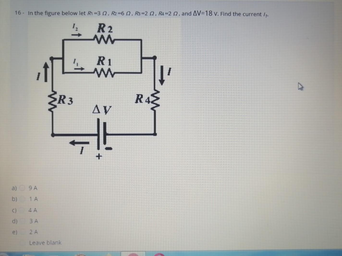 Solved 16 - In the figure below let R1 =3 0, R2=6 . R3=2 . | Chegg.com