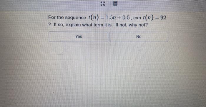 Solved Sequence C. Consider the sequence 2,3.5,5,6.5,… Writn | Chegg.com