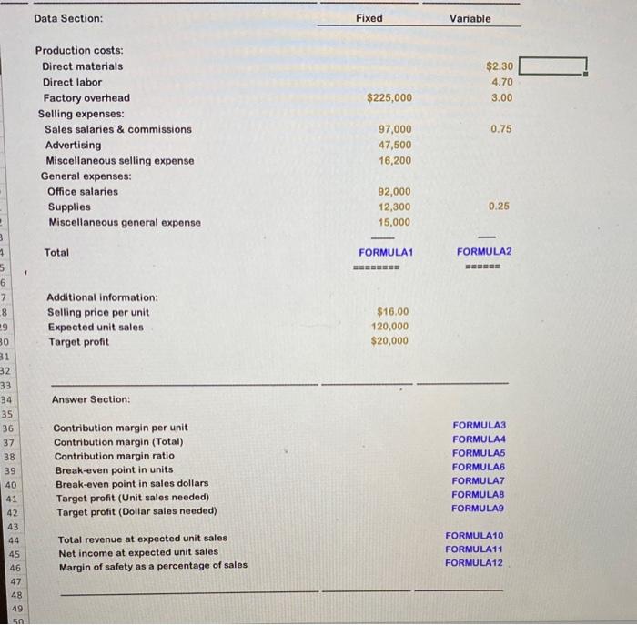 Module 5 Excel Spreadsheet Instructions Below you | Chegg.com
