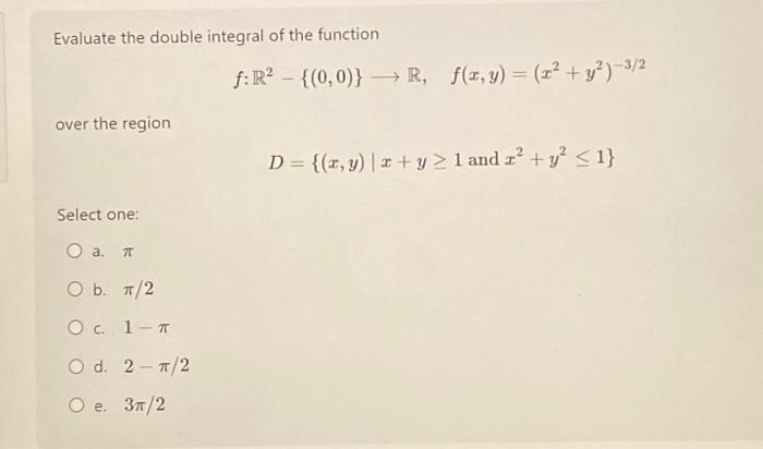 Solved I know the answer is D but can you explain how to get | Chegg.com