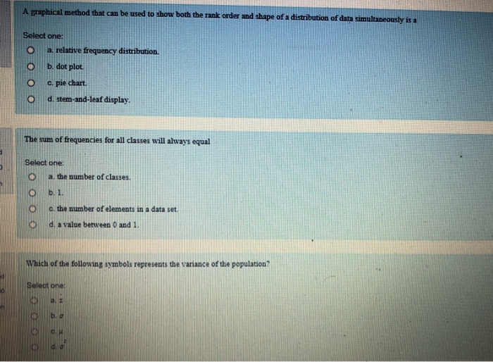 Solved A graphical method that can be used to show both the | Chegg.com