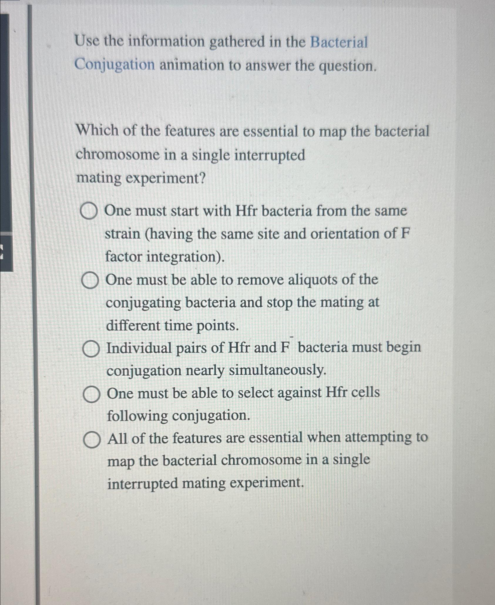 Solved Use the information gathered in the Bacterial | Chegg.com