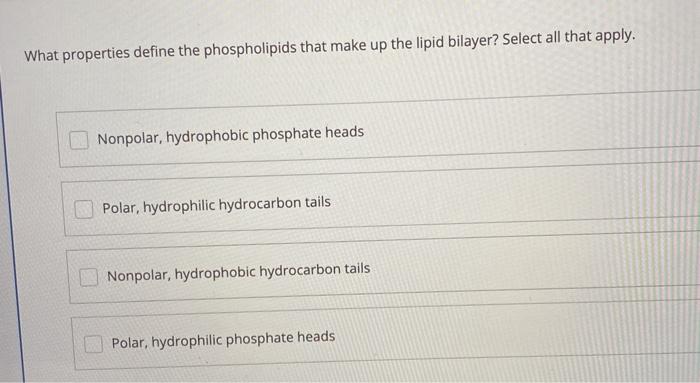 Solved What features are a part of all cells? Select all | Chegg.com
