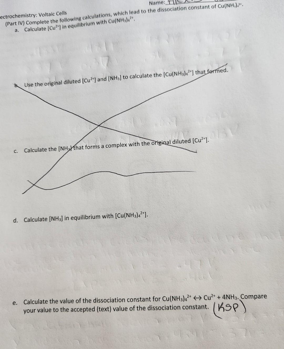 Solved (Part IV) Complete the following calculations, which | Chegg.com Solved (Part IV) Complete the following calculations, which | Chegg.com
