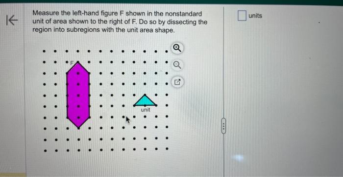 Solved Measure the left-hand figure F shown in the | Chegg.com