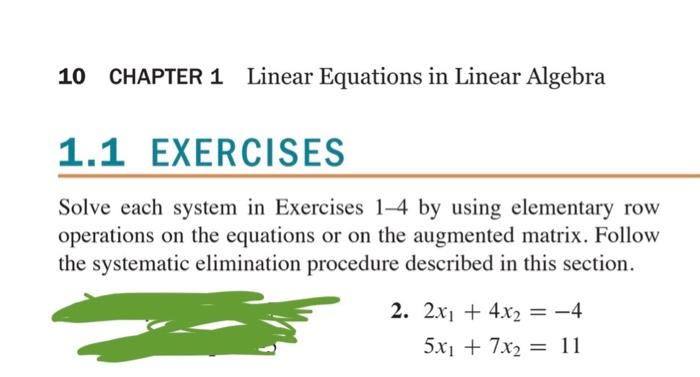 Solved This is LINEAR ALGEBRA. Please only answer if you are | Chegg.com