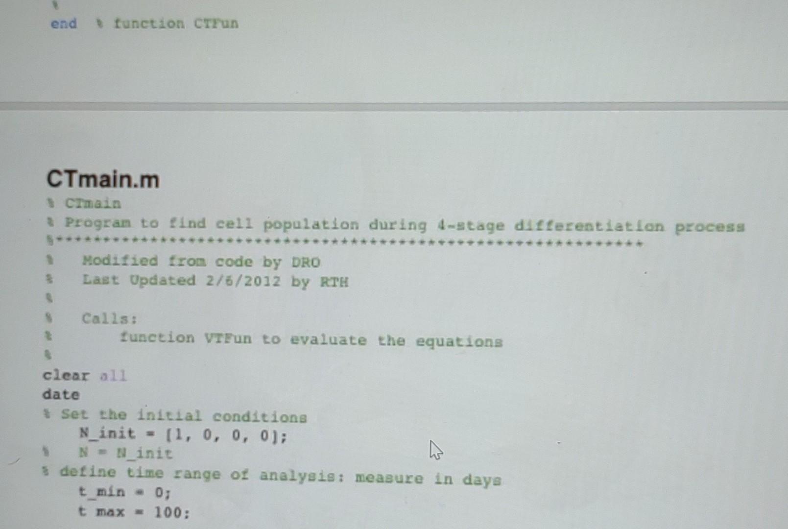 Please do this in Matlab. and please take | Chegg.com