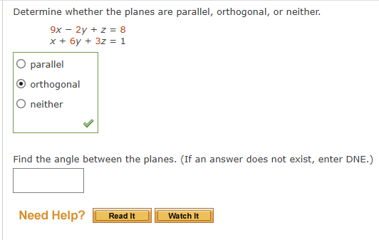 Solved Determine whether the planes are parallel, | Chegg.com