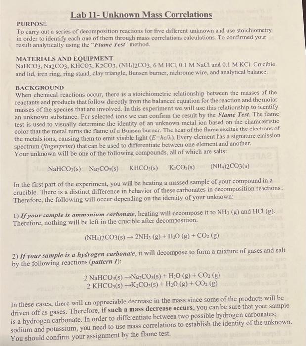 Solved 2- In the experiment, what would happen to the mass | Chegg.com
