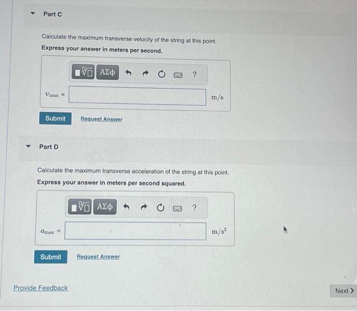 Solved A string with both ends held fixed is vibrating in | Chegg.com