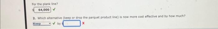Solved Structuring A Keep Or Drop Product Line Problem With 4423