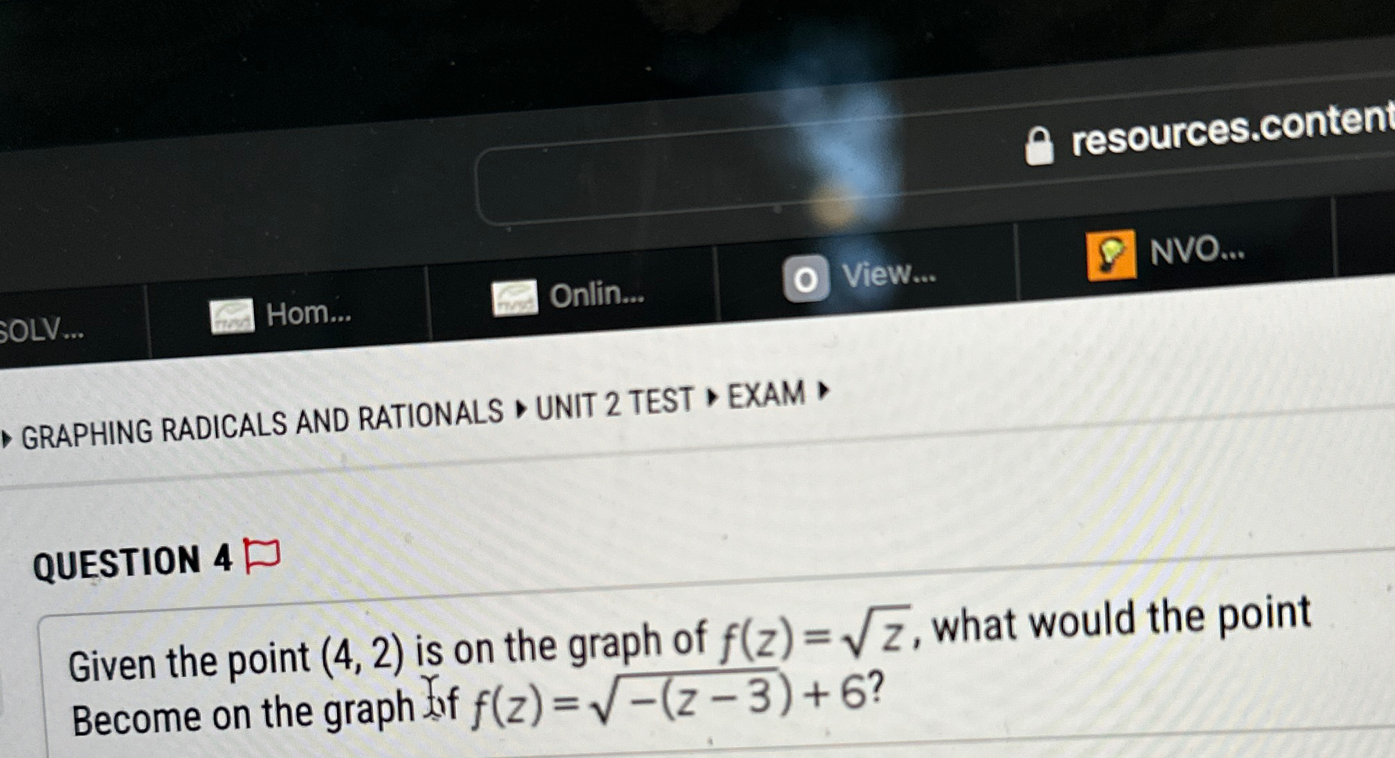 Solved resources.contenNVO...GRAPHING RADICALS AND RATIONALS | Chegg.com