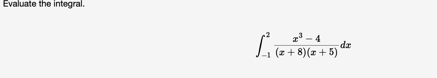 Solved Evaluate the integral. Evaluate the | Chegg.com