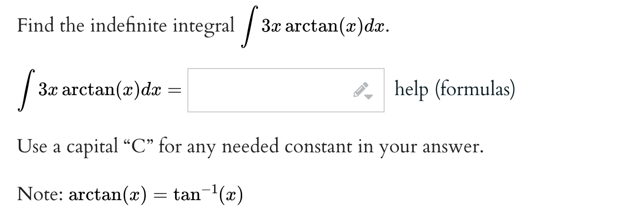 Solved Find the indefinite integral | Chegg.com